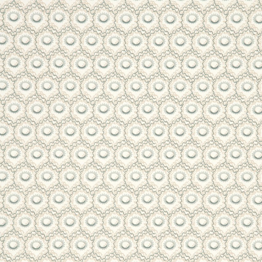 Baker Lifestyle Hawkbury Aqua Taupe - 2 Wallpaper 40% Off | Samples